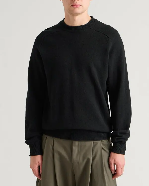 PITTARI Usk Lambswool Roll Collar Jumper