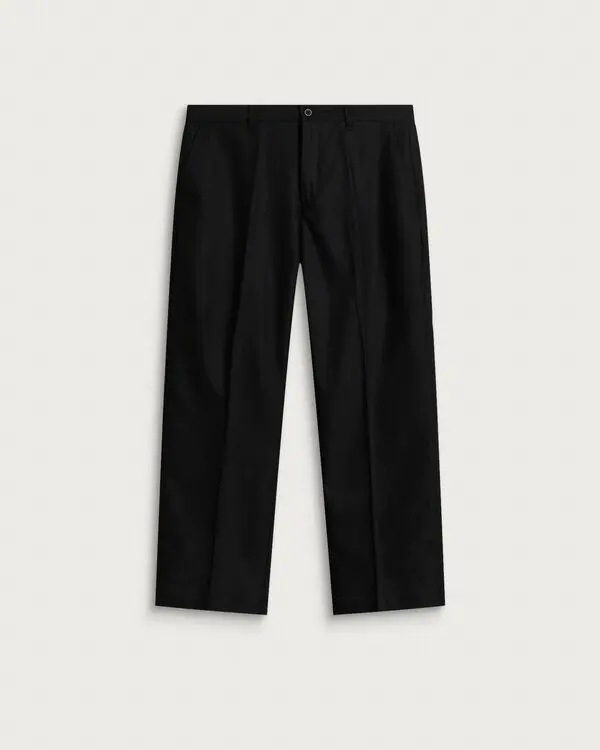 LES DEUX Brushed Twill Tailored Trousers