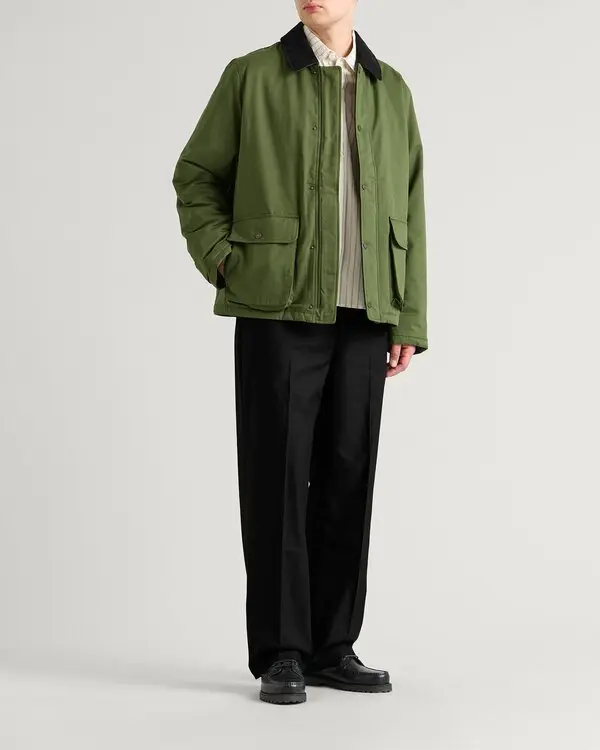 LES DEUX Brushed Twill Tailored Trousers