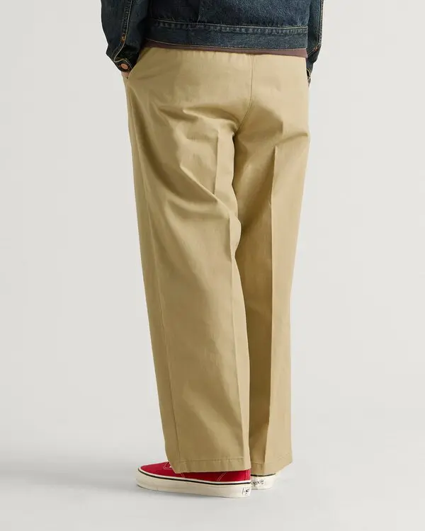 LARRIET Onder Pleated Ripstop Trousers