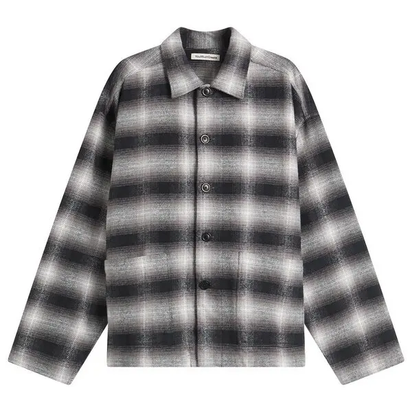You Must Create Pj Check Flannel Overshirt