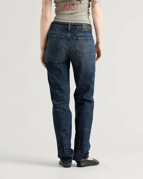 DIESEL® D-liet Straight Leg Jeans