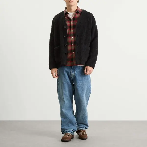 Nn07 Deon Check Flannel Shirt