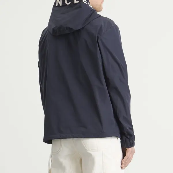 Moncler Sassiere Light Weight Logo Hooded Jacket