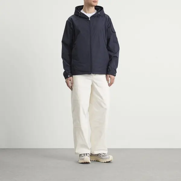 Moncler Sassiere Light Weight Logo Hooded Jacket