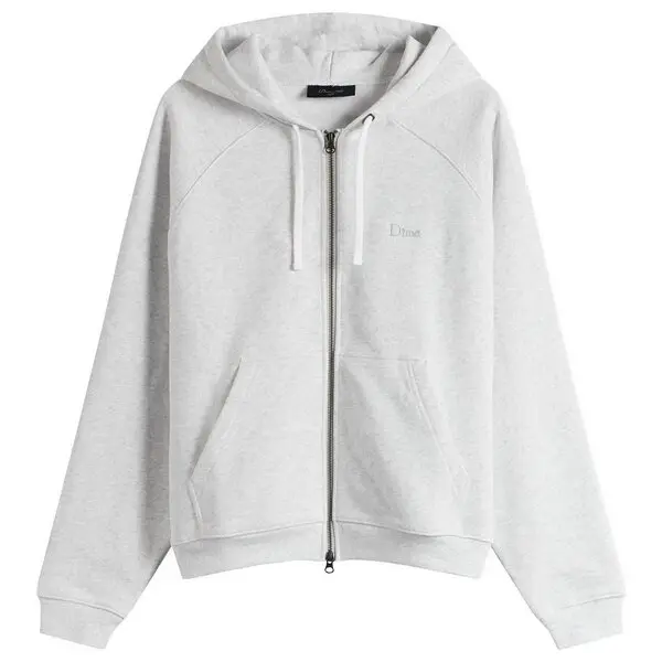 DIME Classic Small Logo Zip Hoodie