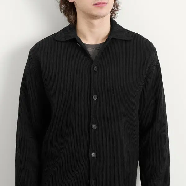 Auralee Rib Knit Cardigan