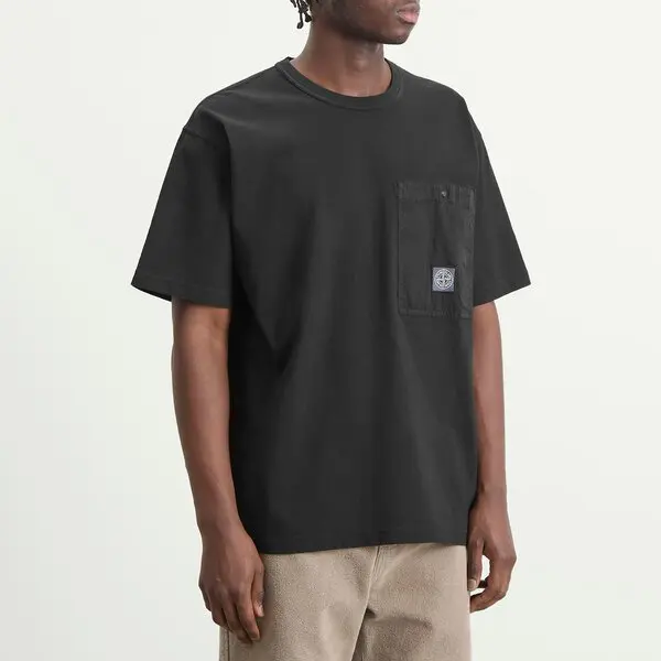 Stone Island Patch Logo Pocket T-shirt