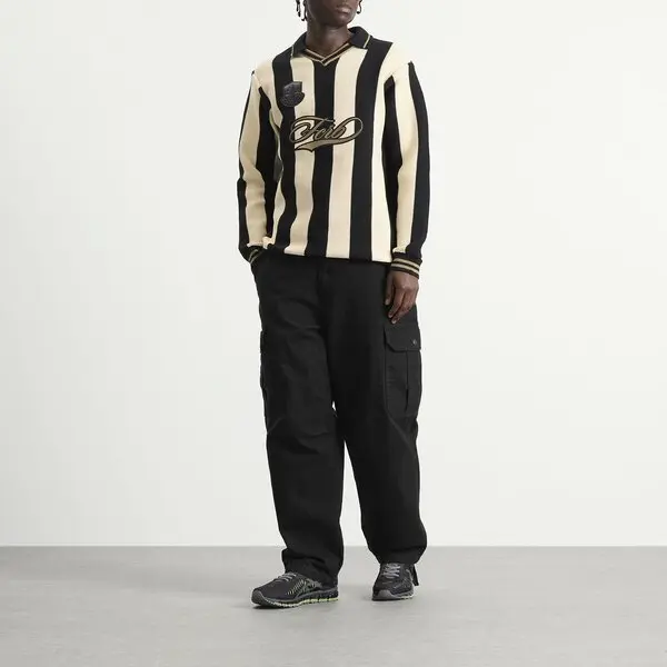 F.C. REAL BRISTOL Stripe Knit Football Shirt