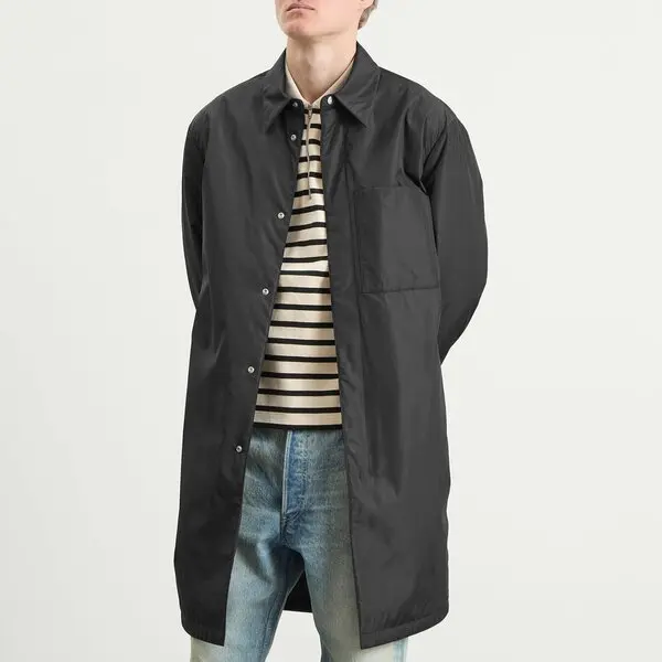 JIL SANDER Nylon Car Coat Jacket