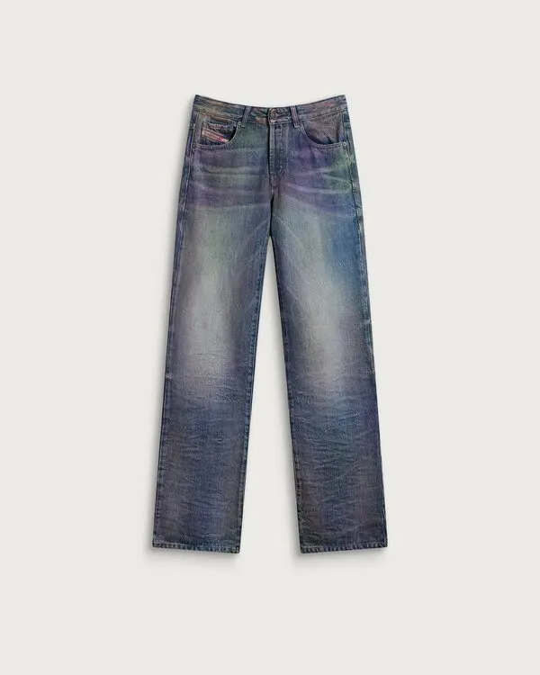 DIESEL® D-liet Straight Leg Jeans