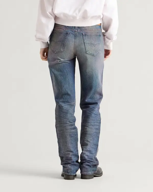 DIESEL® D-liet Straight Leg Jeans