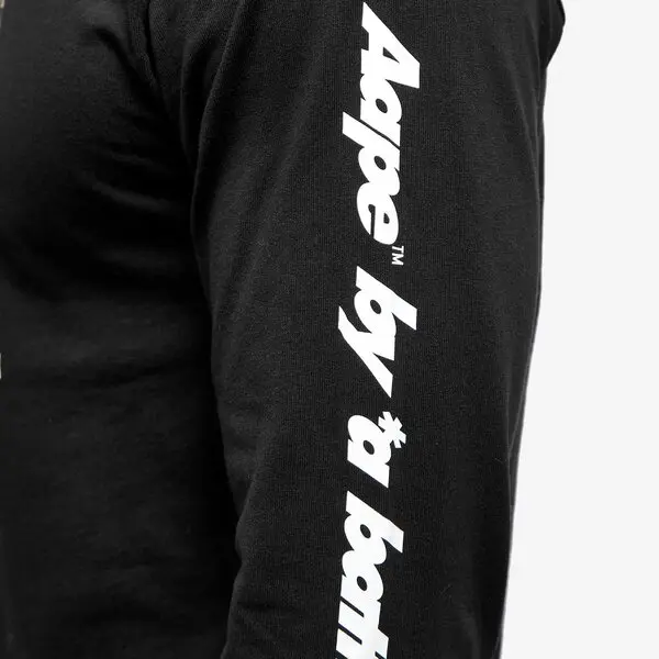 AAPE BY *A BATHING APE New Face Long Sleeve T-shirt