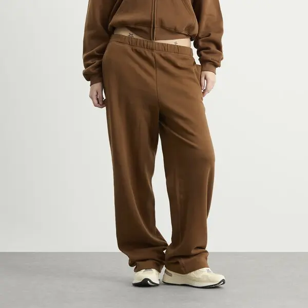 SKIMS Cotton Fleece Classic Straight Leg Pant