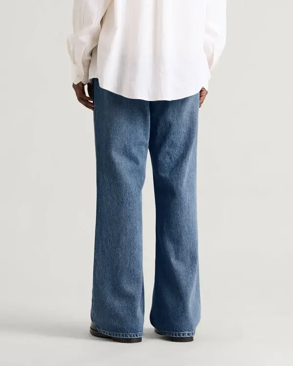 WILLY CHAVARRIA Flared Denim Jeans