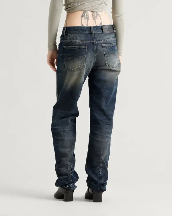 DIESEL® D-liet Straight Leg Jeans