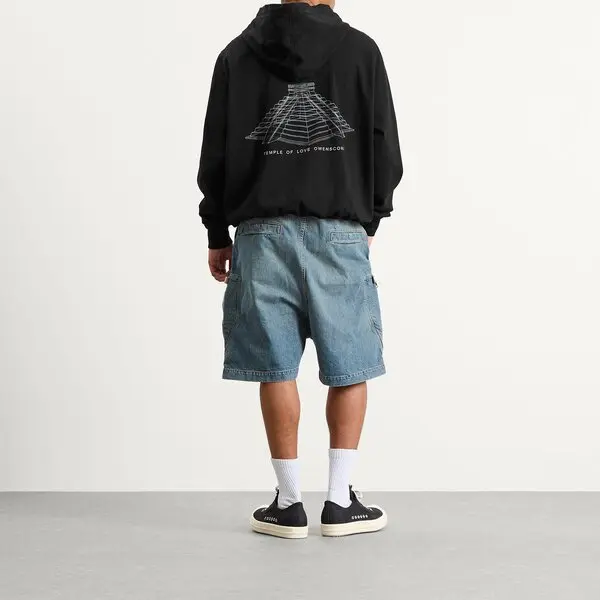 Rick Owens Temple Of Love Jersey Hoodie