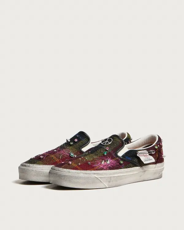 VANS Lx Classic Slip-on 98 Harris Tweed Sneakers