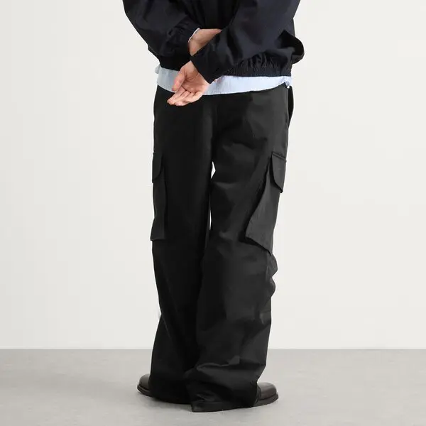 Acne Studios Patsono Heavy Cotton Satin Trouser