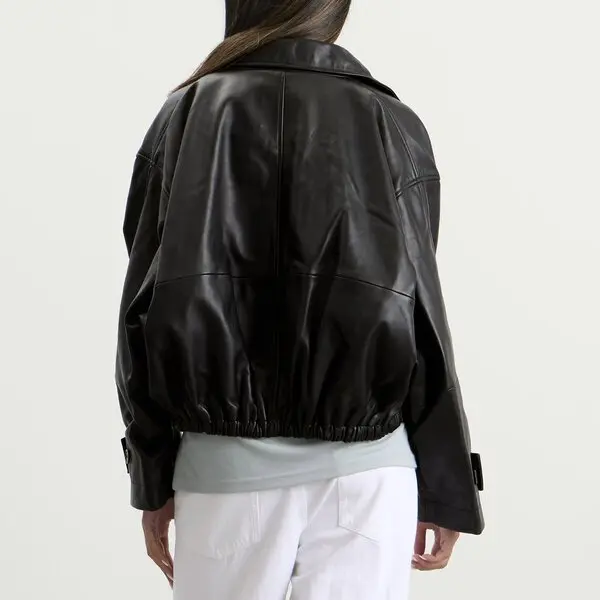 RÓHE Leather Blouson Jacket