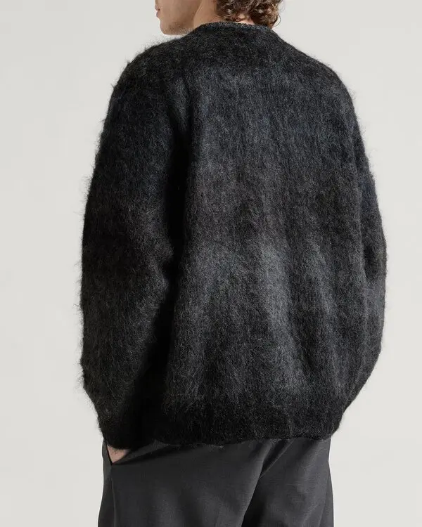 Comme Des Garçons Mohair Stripe Cardigan