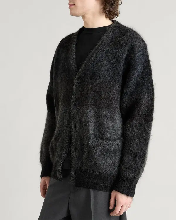 Comme Des Garçons Mohair Stripe Cardigan