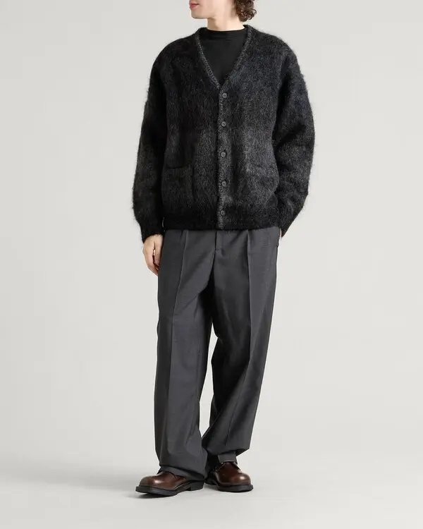 Comme Des Garçons Mohair Stripe Cardigan