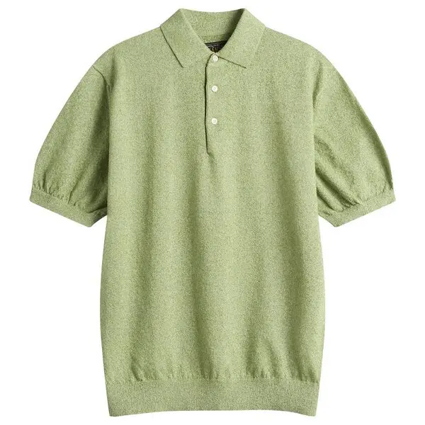 BEAMS Boucle Knit Polo