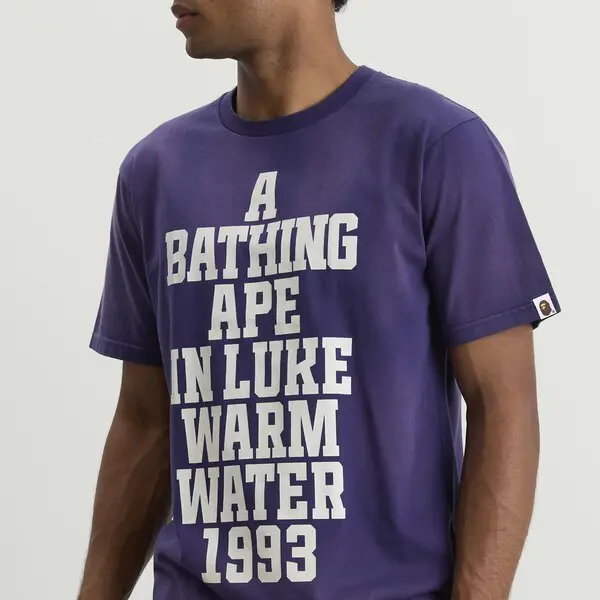 A BATHING APE Vintage Effect T-shirt