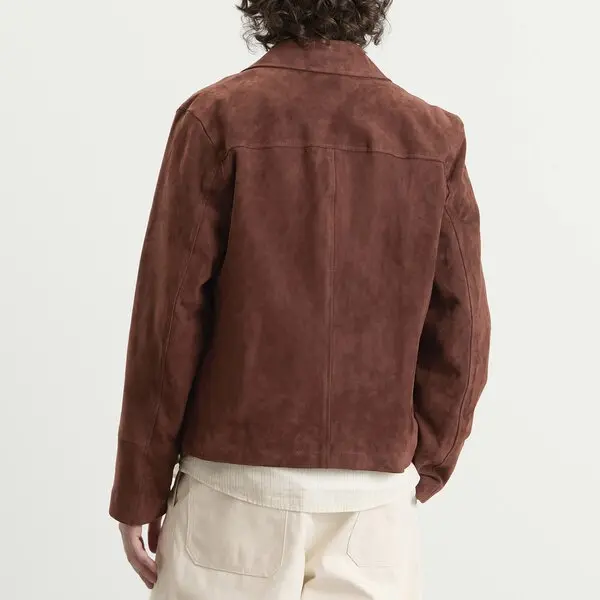 Drole De Monsieur D Mirror Zipped Leather Jacket