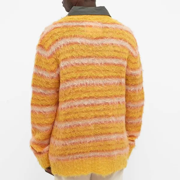 Marni Mohair Stripe Cardigan