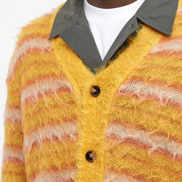 Marni Mohair Stripe Cardigan
