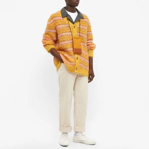 Marni Mohair Stripe Cardigan