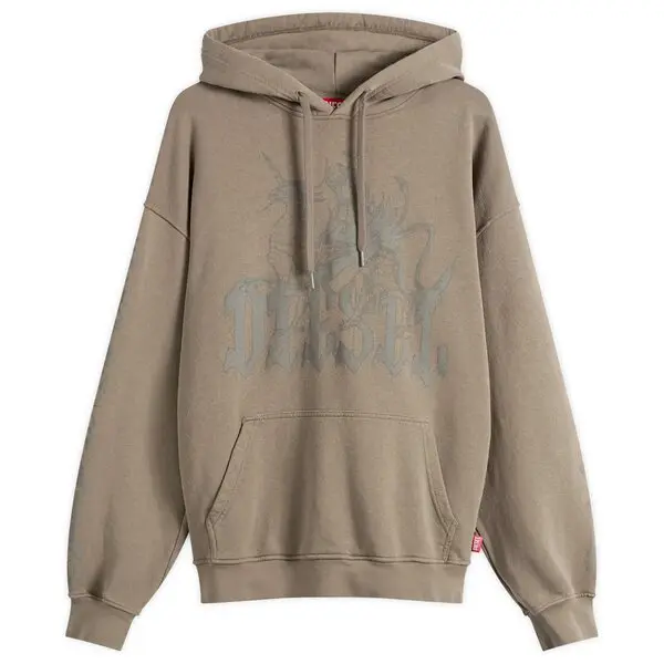 DIESEL® Griffon Hoodie - Brown