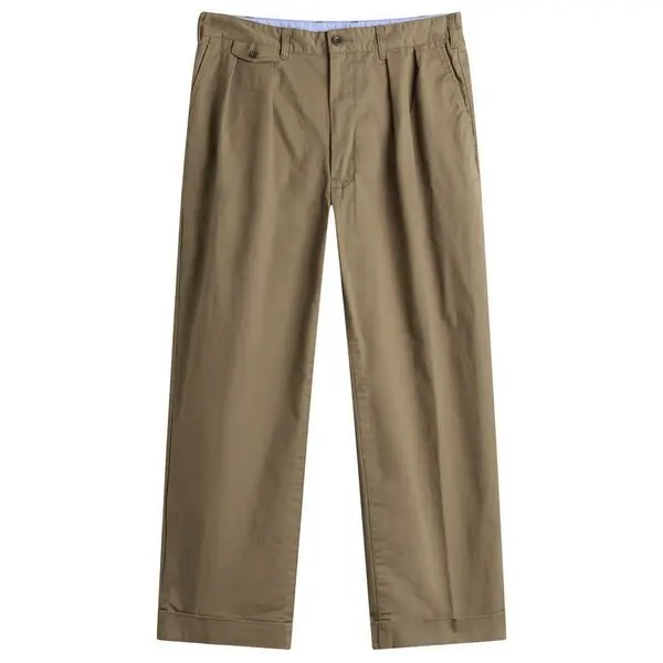 BEAMS 2 Pleat Chino