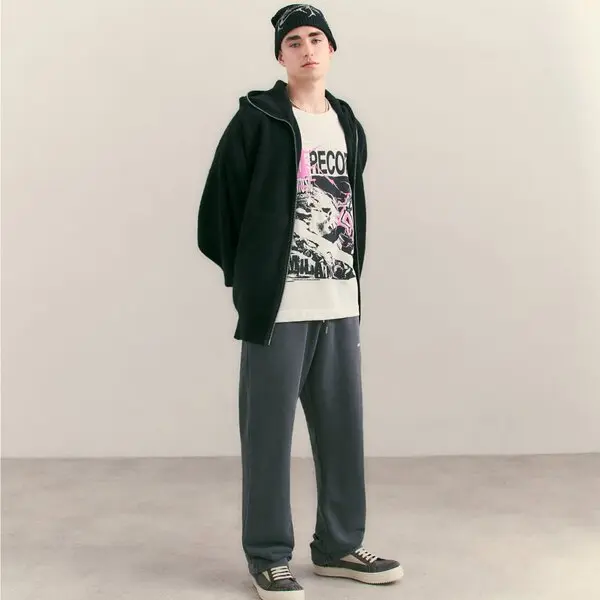 END. Records T-shirt - Ecru