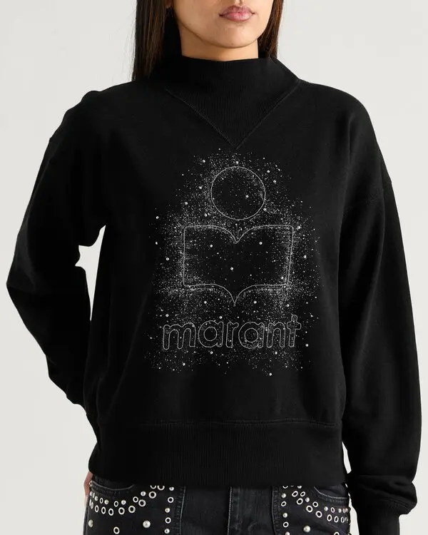 Isabel Marant Étoile Toile Moby Glitter Sweatshirt