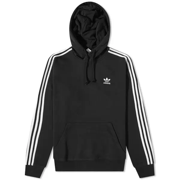 Adidas 3 Stripe Hoodie