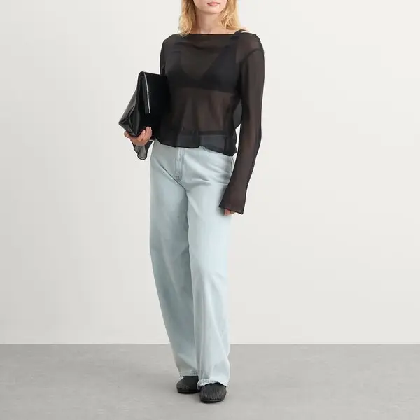 SIR. Strobe Cowl Top