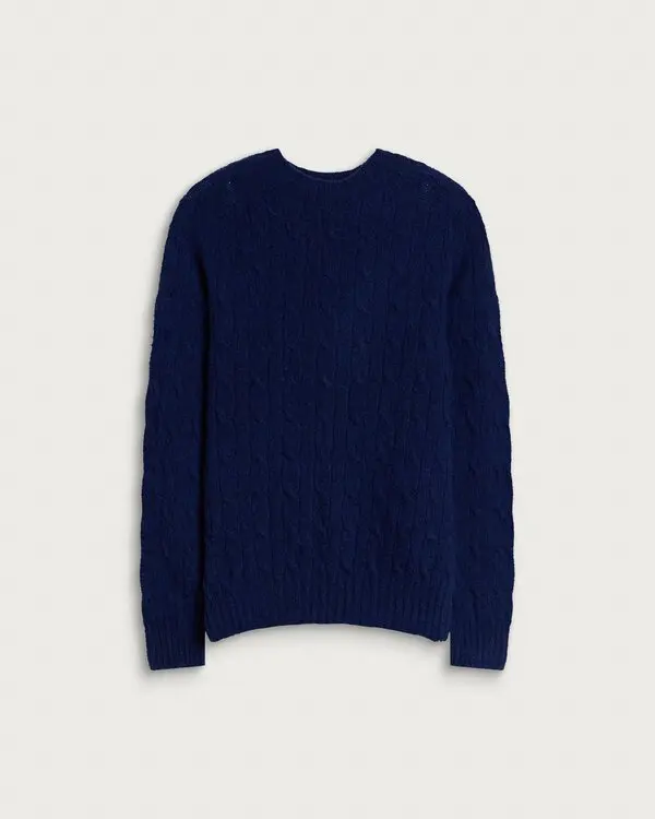 Barbour Scottish Made Cable Crew
