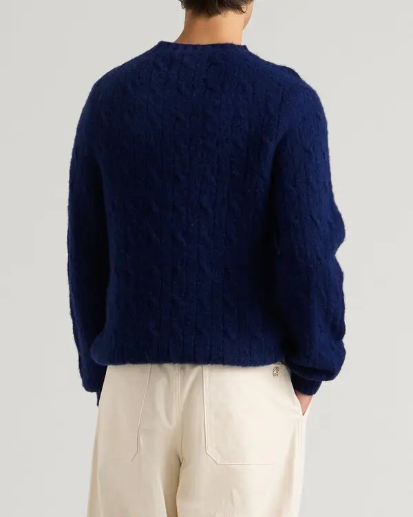 Barbour Scottish Made Cable Crew