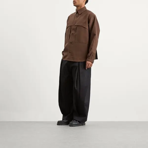 SAGE NATION Box Pleat Trouser