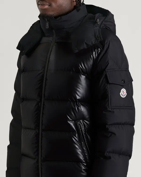 Moncler Maya Mixed Materials Padded Jacket