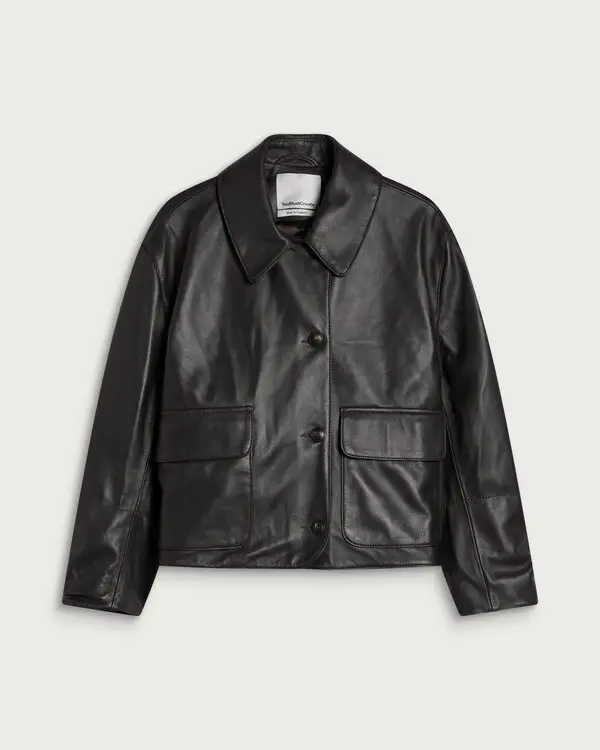 You Must Create Edge Leather Jacket