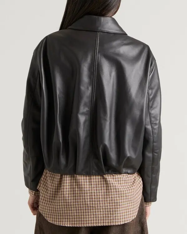 You Must Create Edge Leather Jacket