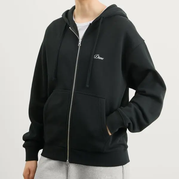 DIME Cursive Zip Hoodie