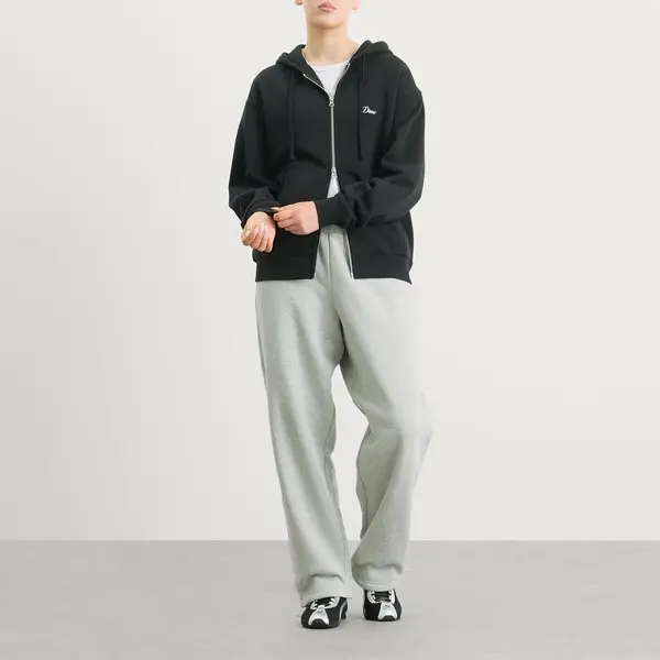 DIME Cursive Zip Hoodie
