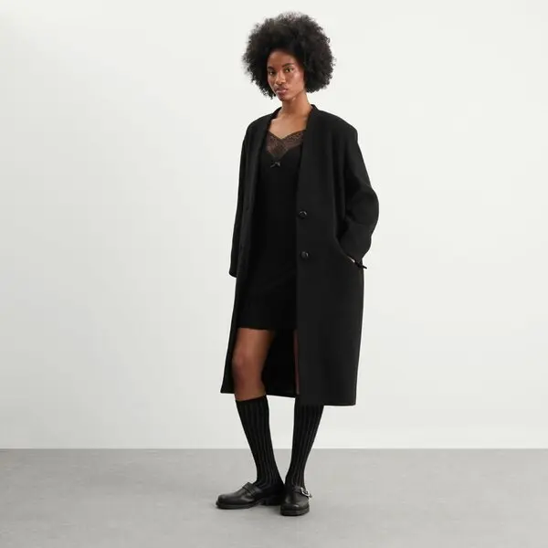 Isabel Marant Étoile Florane Long Wool Coat Jacket
