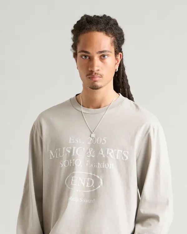 END. Worn Established Long Sleeve T-shirt
