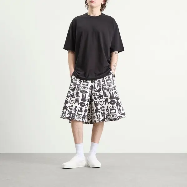 Comme Des Garçons Cotton Pagowski Shorts
